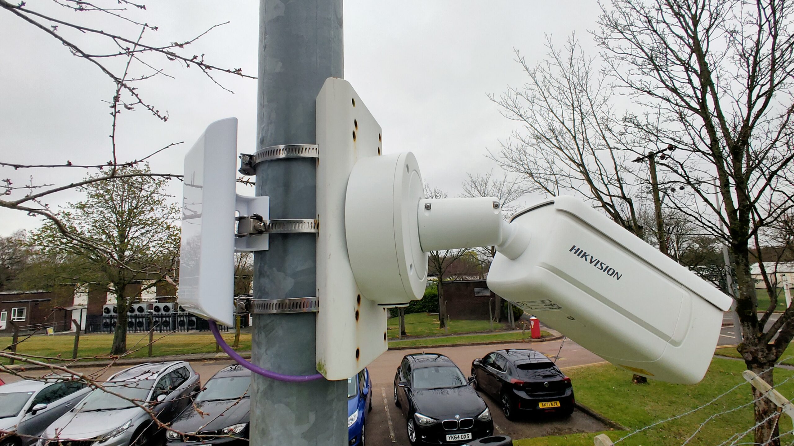 ANPR camera install and WiFi bridge - Milkshake Design and Web Development